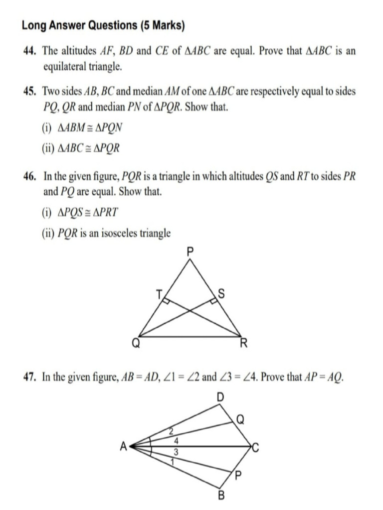 Triangles Pdf