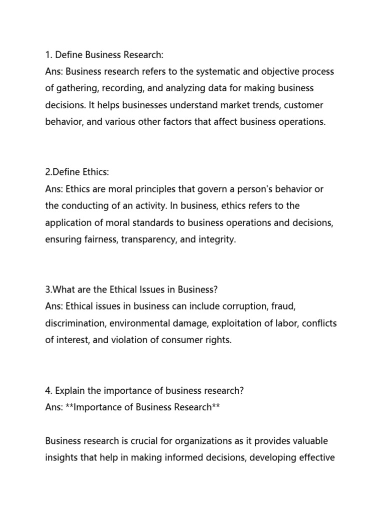 RM Assignment Module 1 | PDF