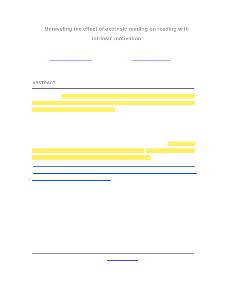 1st Reading Unraveling The Effect | PDF