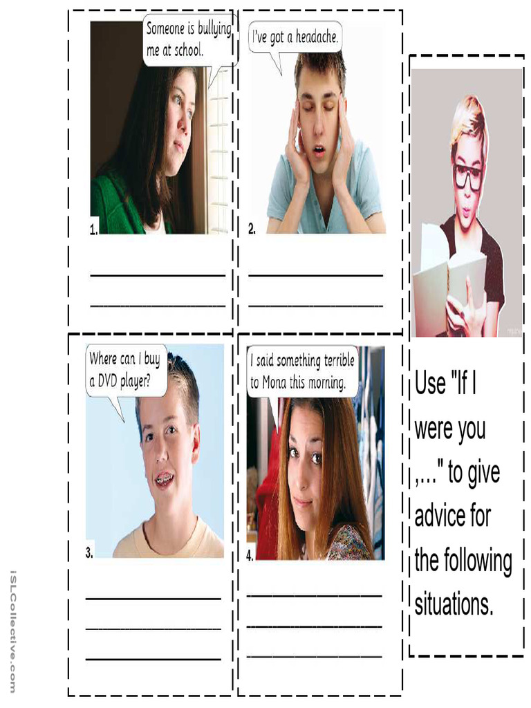 Giving Advice - Second Conditional | PDF