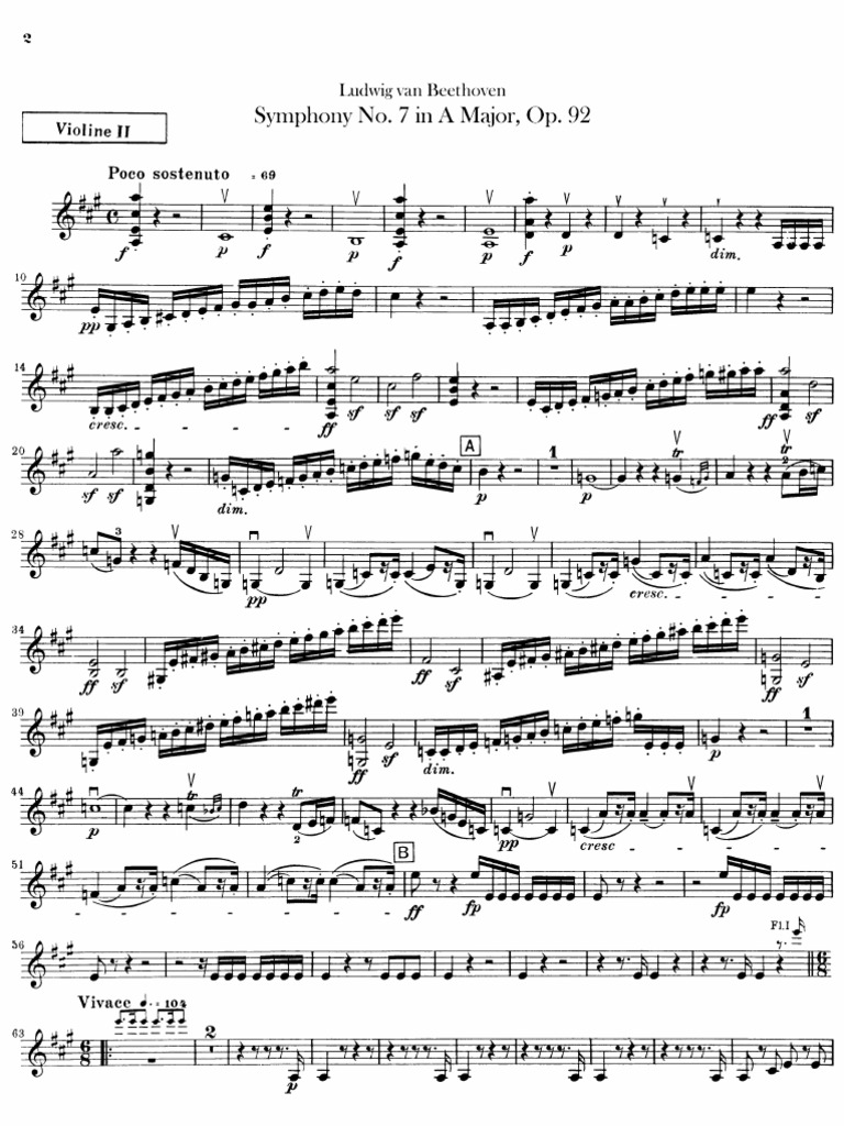 Violin 2 | PDF