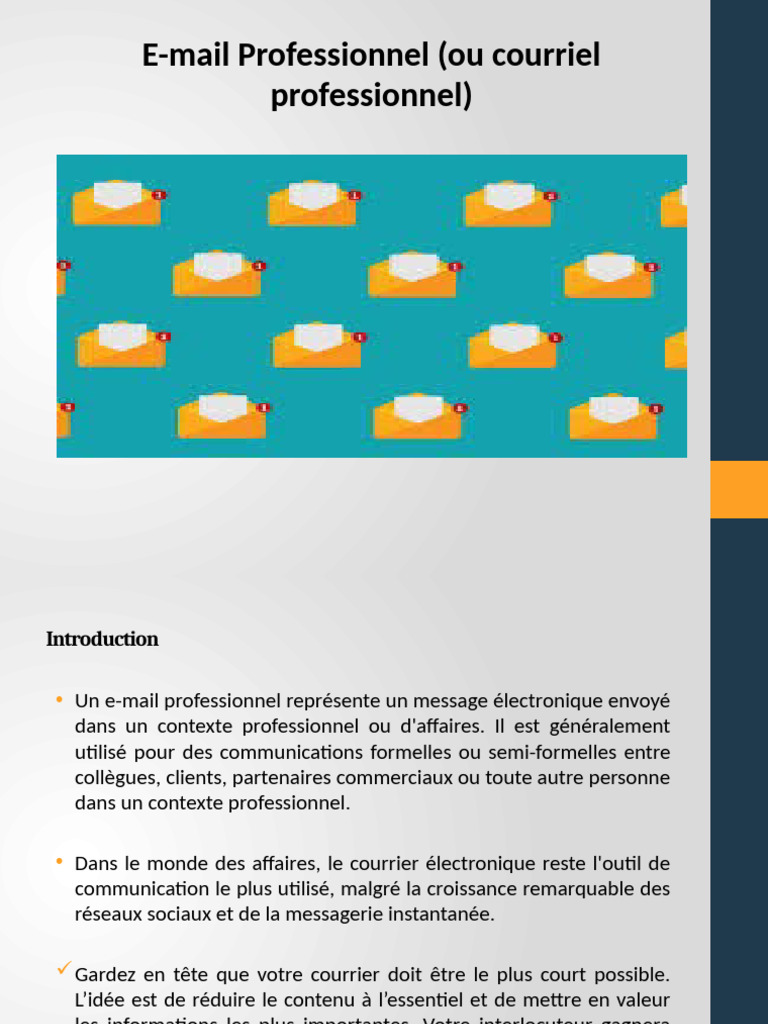 Email Professionnel | PDF