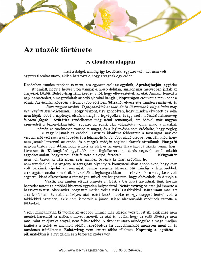 DR Bach Az Utazok Tortenete | PDF