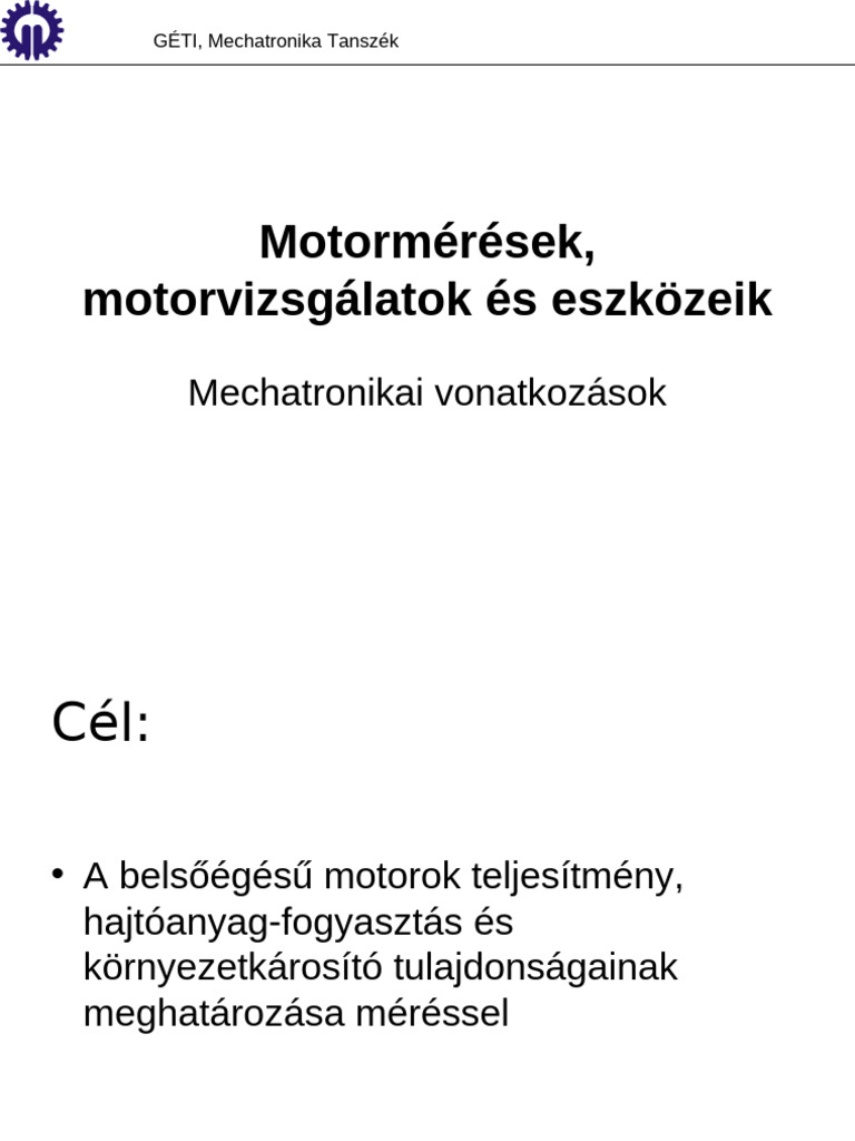 Engine Power Measurement | PDF