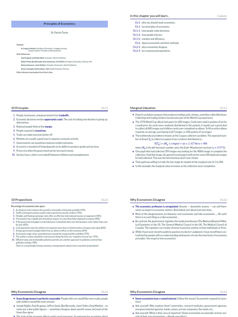 Micro-01-Introduction_HANDOUT | PDF