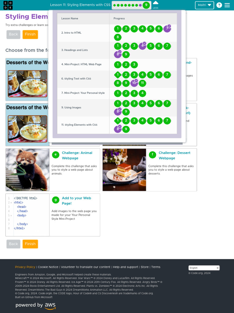 Styling Elements - Code.org | PDF