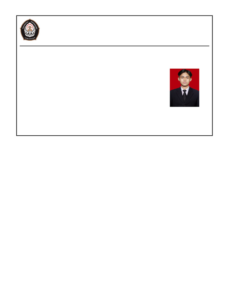 KTM Sementara 13241101186 | PDF