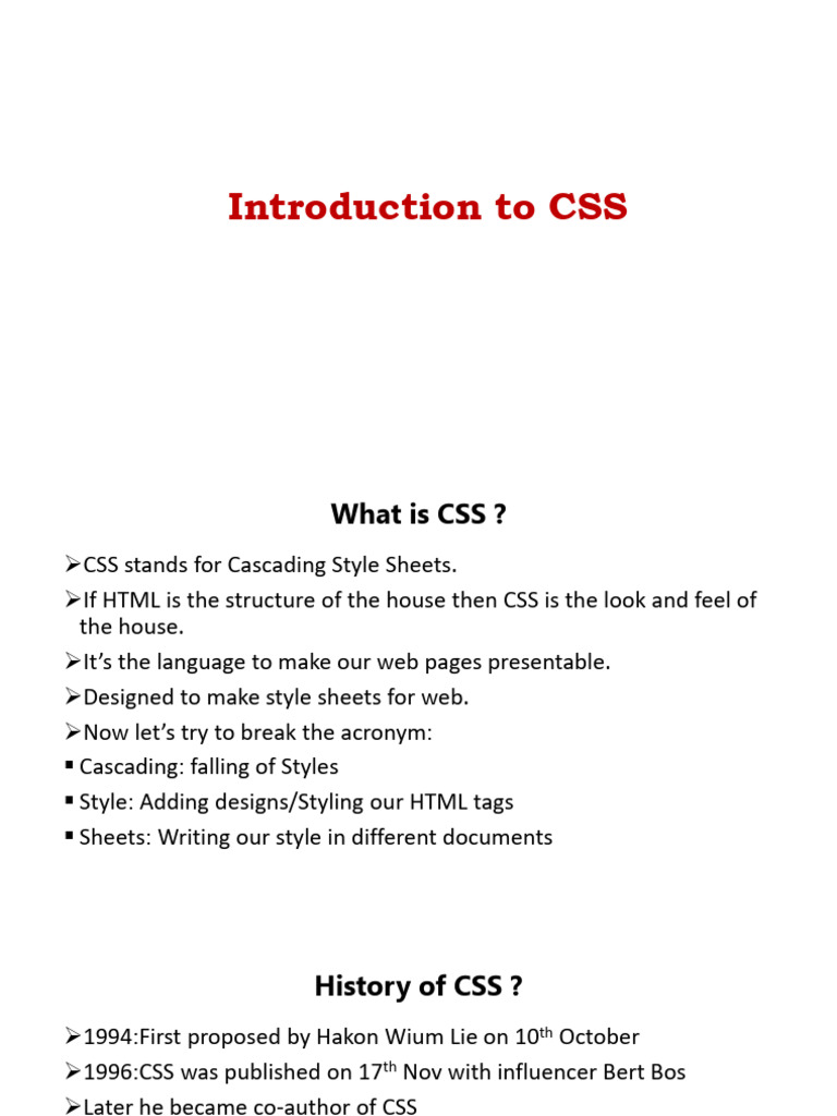 Css | PDF