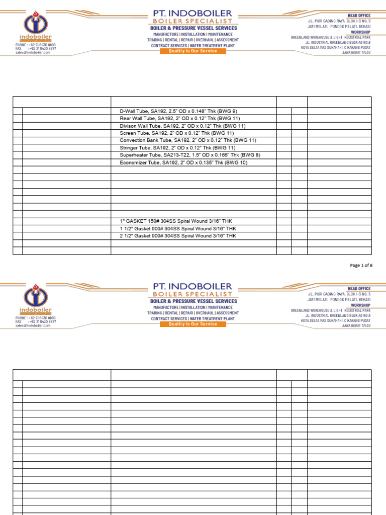 04.1. Daftar Material | PDF
