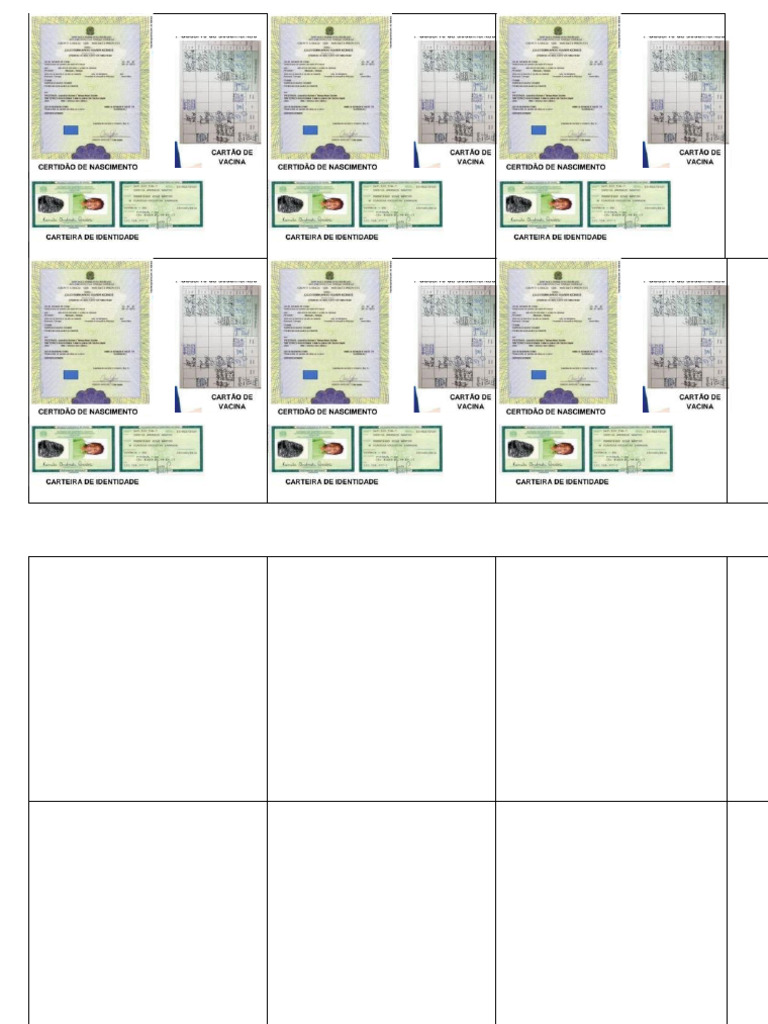 Documentos Pessoais | PDF