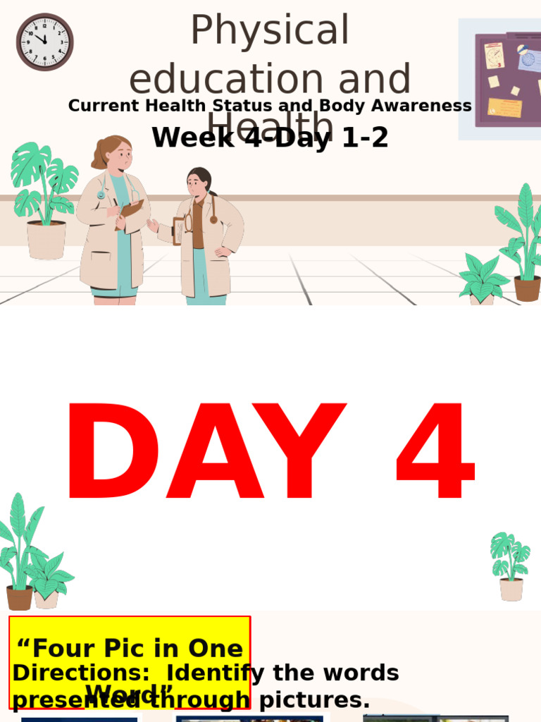 P.E and Health 4 Matatag Powerpoint Presentation Week 4 Q1 | PDF
