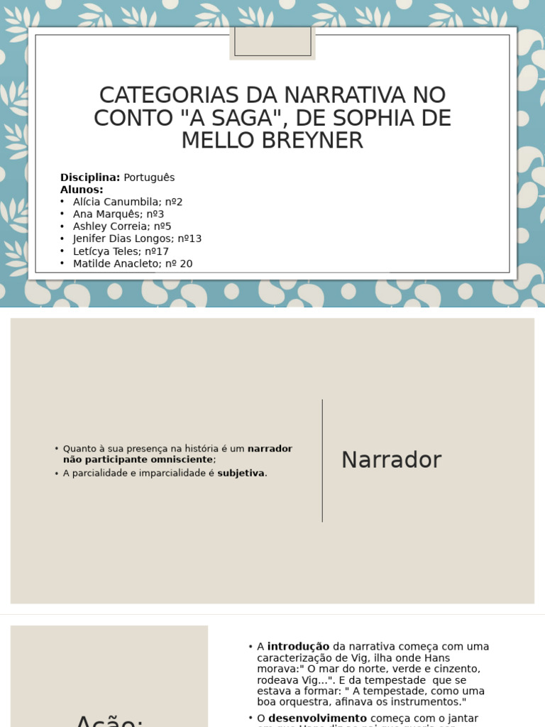 A Saga | PDF