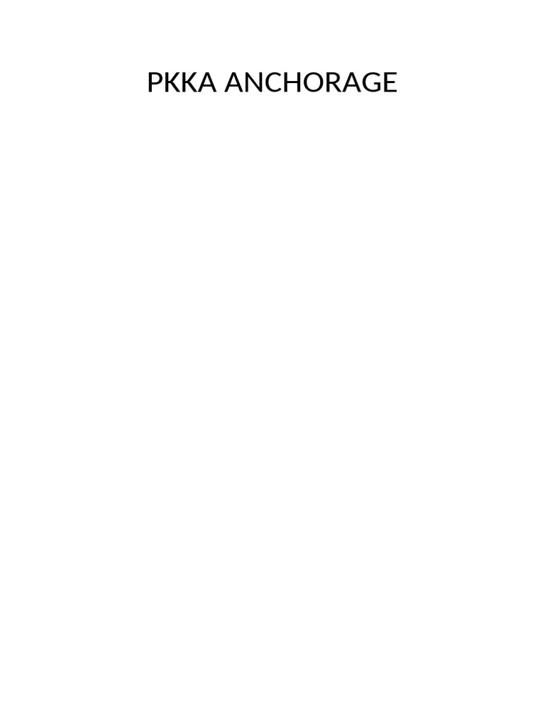 Pkka Anchorage | PDF