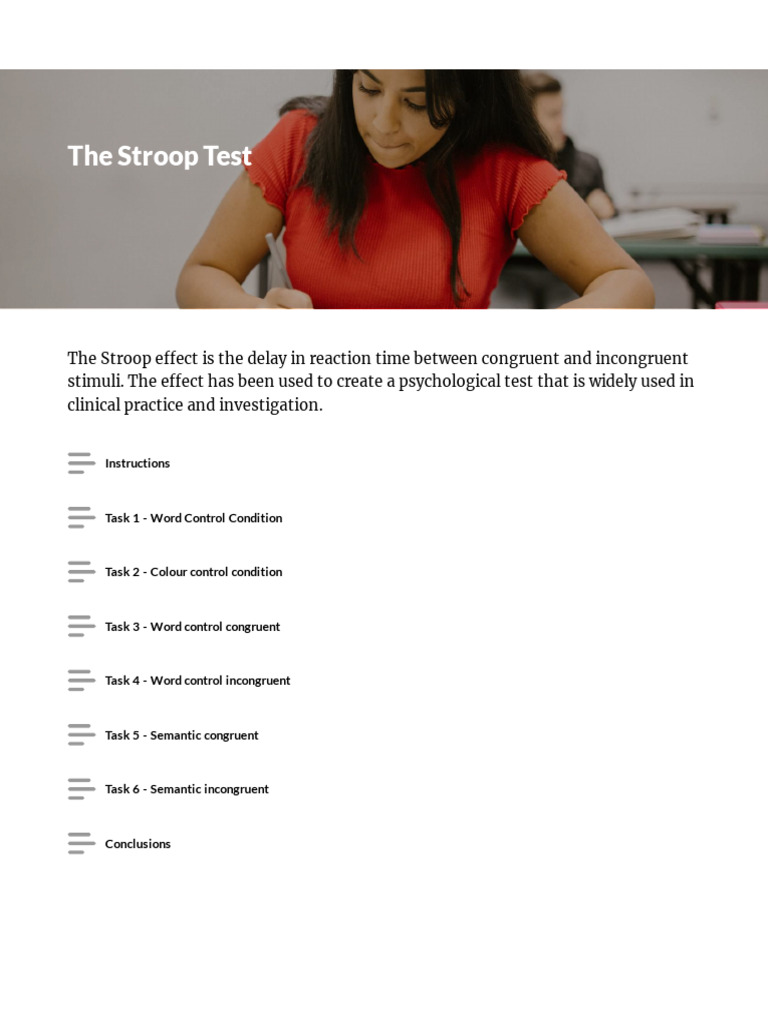 the-stroop-test | PDF