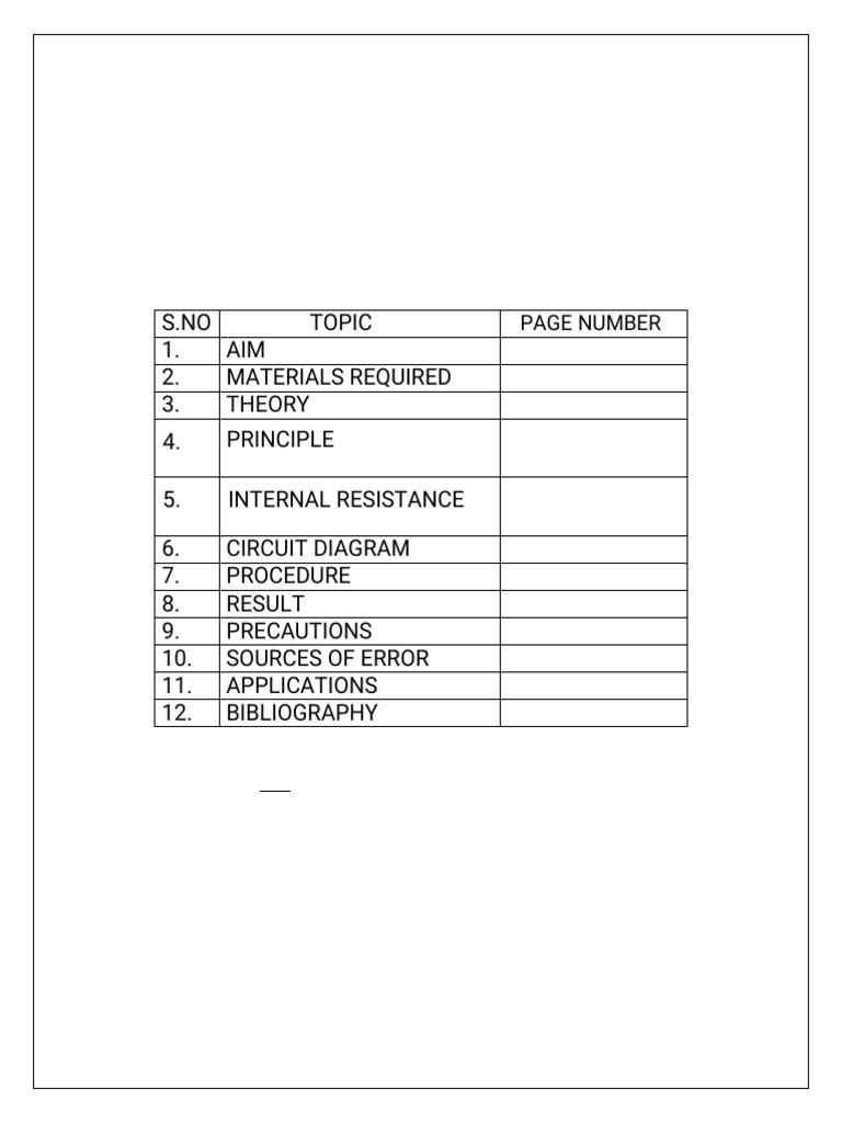 Physics Project Class 12 | PDF Physics Project Class 12 | PDF