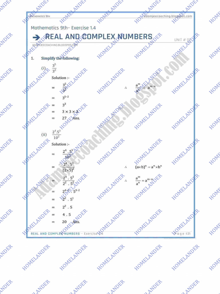 Ix-Math Note - Homelander | PDF