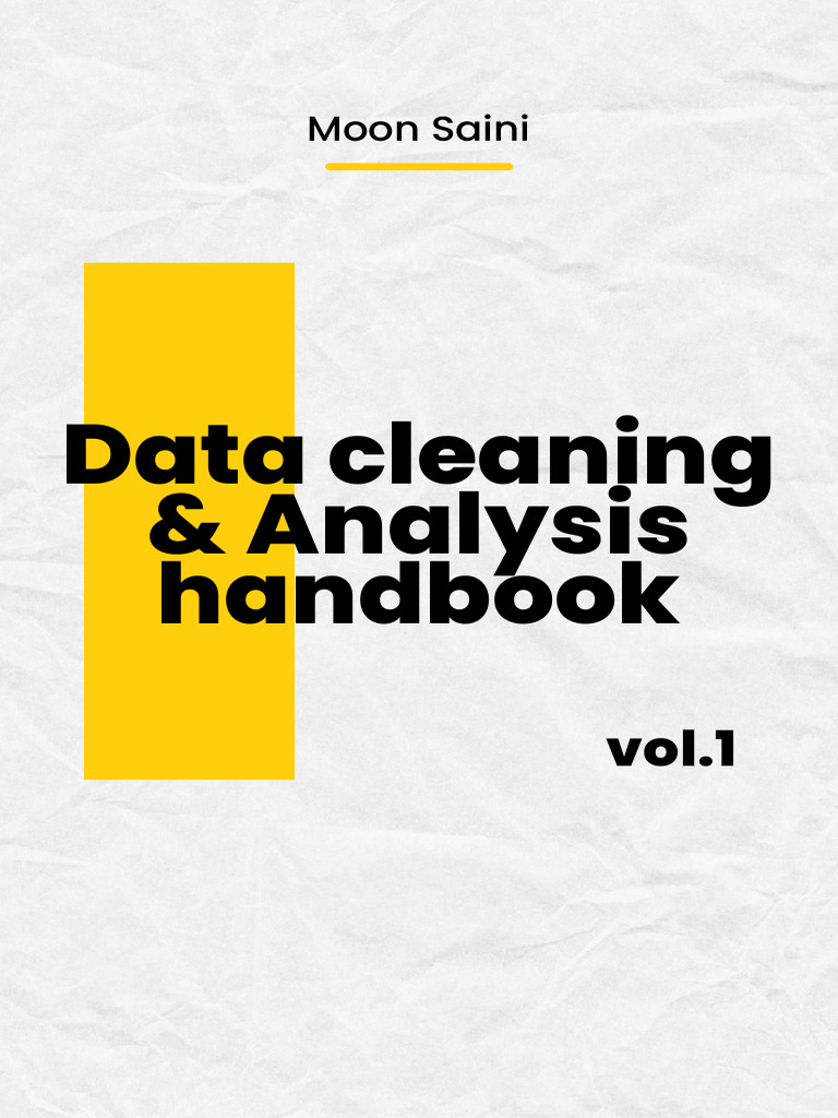 Data Analysis and cleansing handbook -1 | PDF