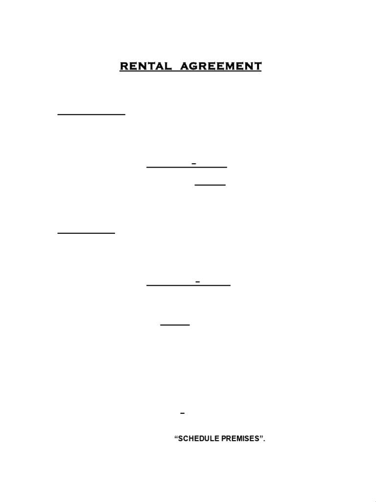 Rent - Nasreen | PDF