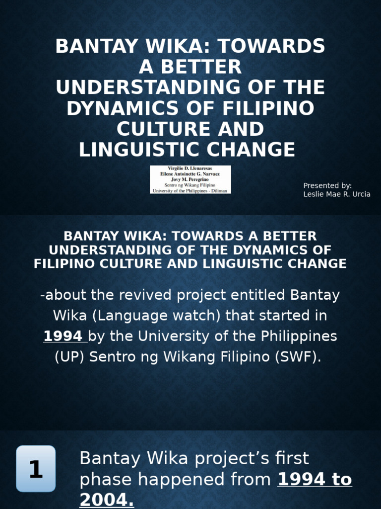 Bantay Wika | PDF