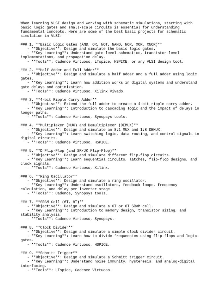 Basic Projects | PDF