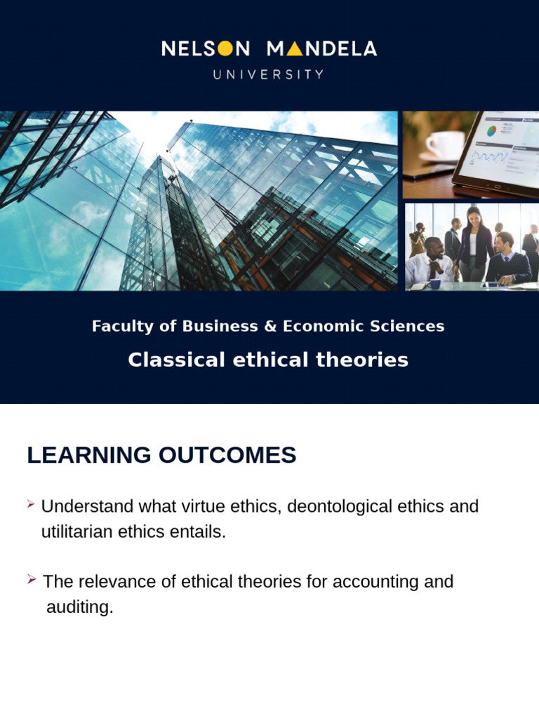 1. Classical Ethical Theories - PowerPoint Slides No Voice Overs | PDF