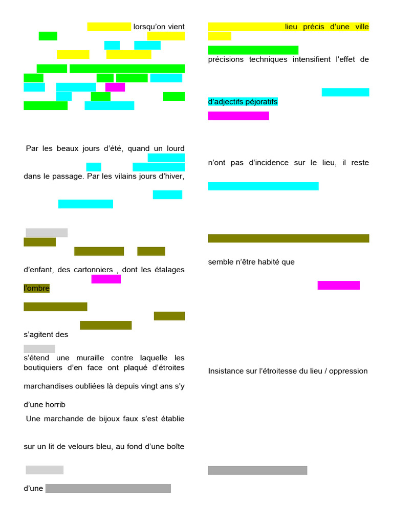 Séance 2 - L'incipit - Explication Linéaire | PDF
