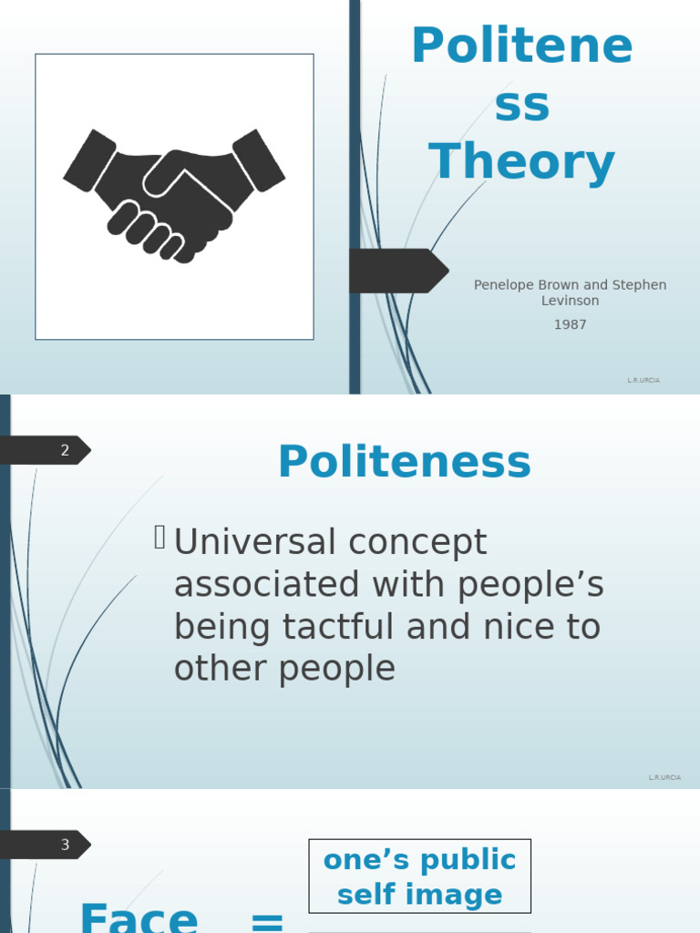 Politeness Theory | PDF