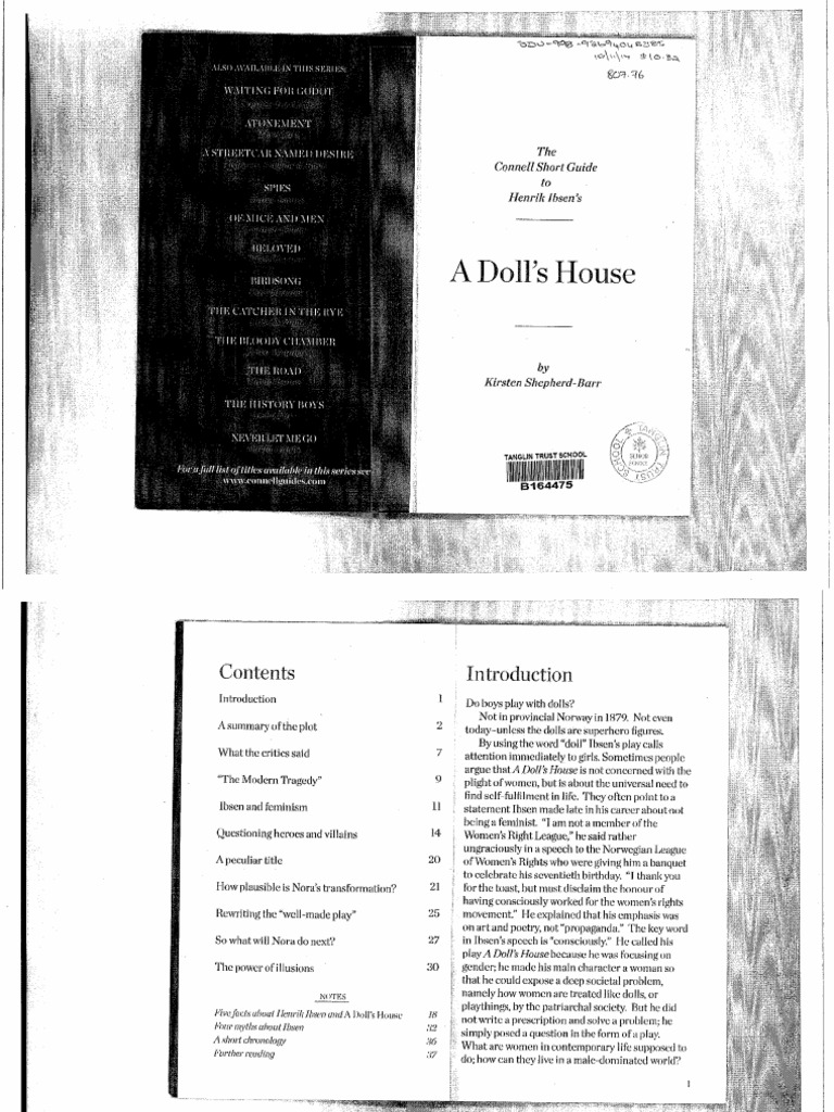 A Short Guide To A Doll's House | PDF