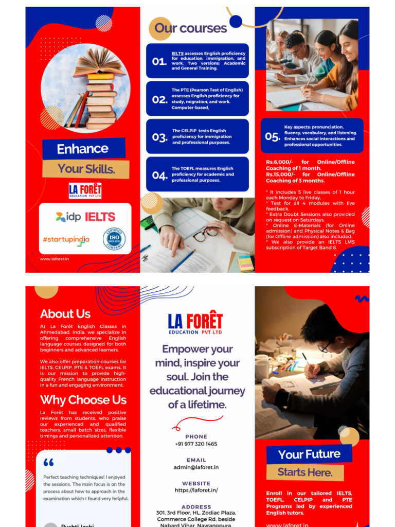 La Forêt Education Brochure | PDF