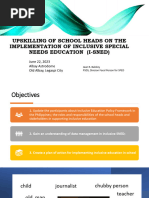 SNED Implementation Plan | PDF | Individualized Education Program ...