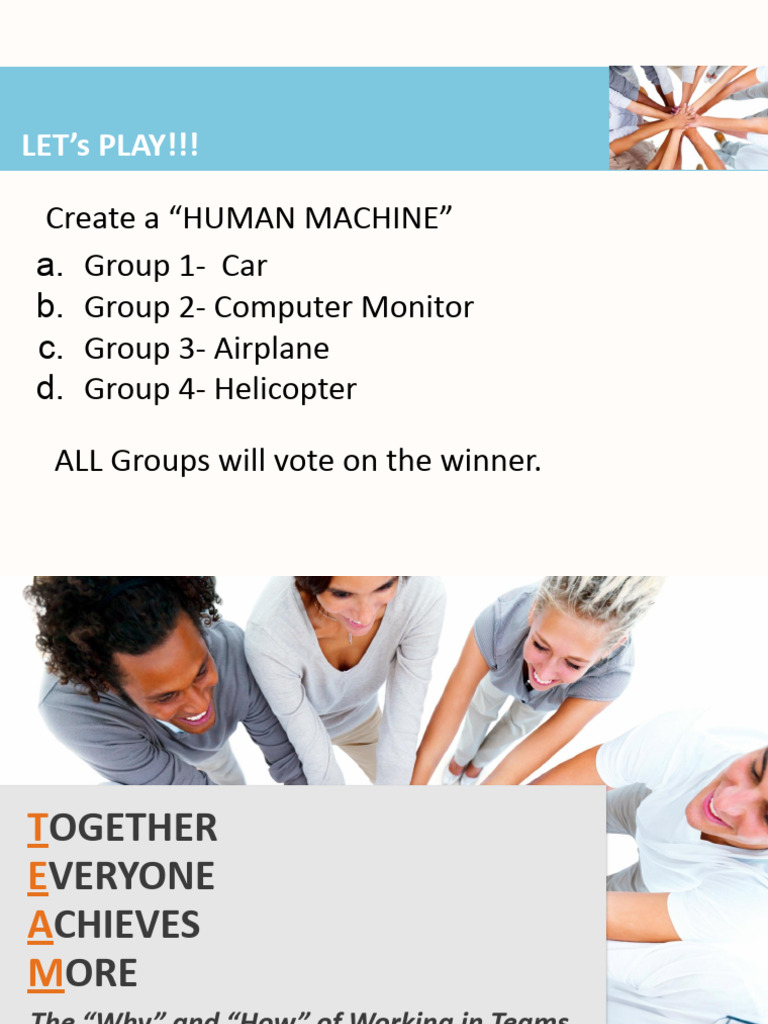 1 Teamwork Module - PPTX 1 | PDF