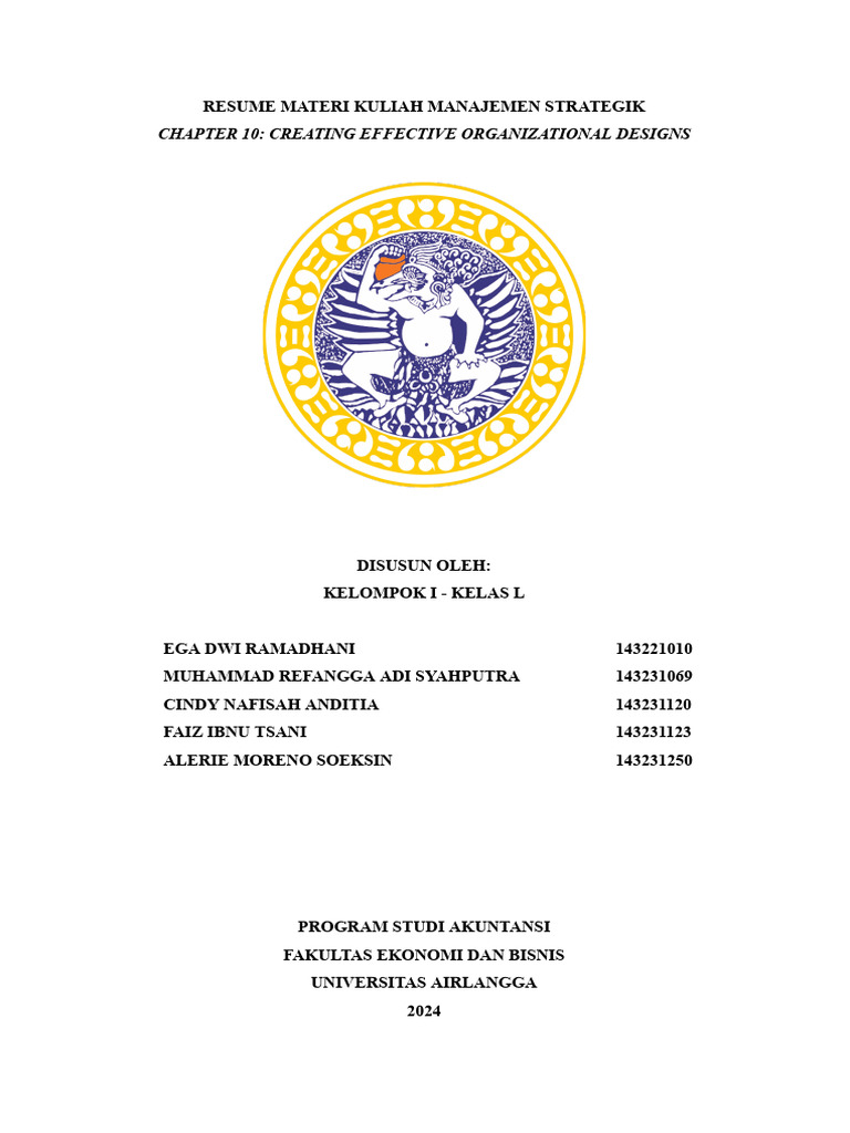 Majik - RMK CH 10 - Kelompok I | PDF