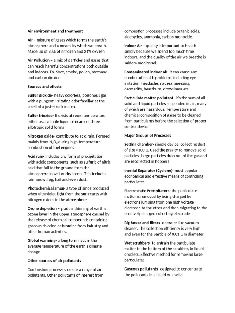 Semis Envi Science | PDF