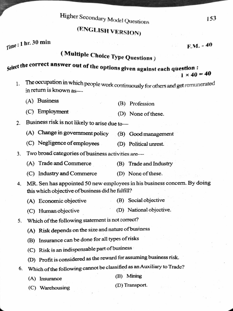 BSTD Sem 1 Sample | PDF