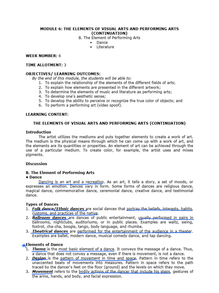 MODULE-WEEK-6-GEC008-ART-APPRECIATION | PDF