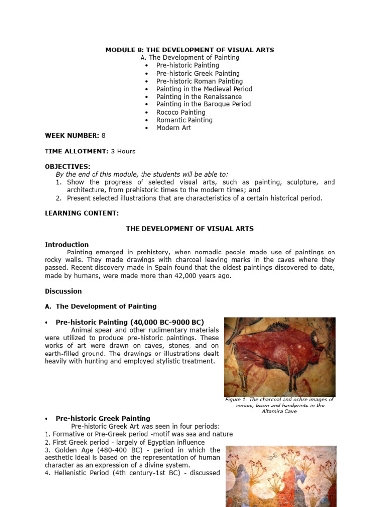 Module Week 08 Gec008 Art Appreciation | PDF | Paintings | Michelangelo
