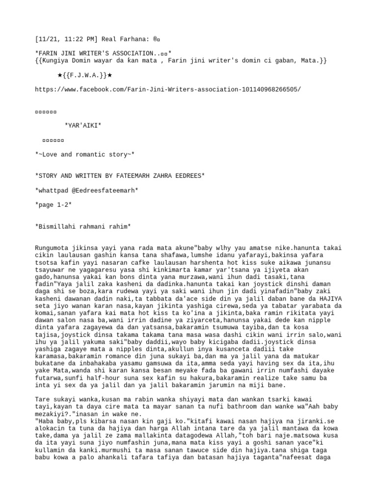 'Yar Aiki Return Complete (1) - 034044 | PDF