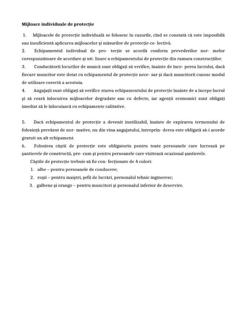 Instructiuni Securitatea Muncii, Lucru de Grup | PDF