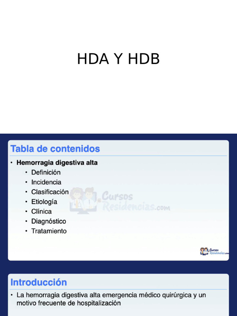 Hda y HDB | PDF