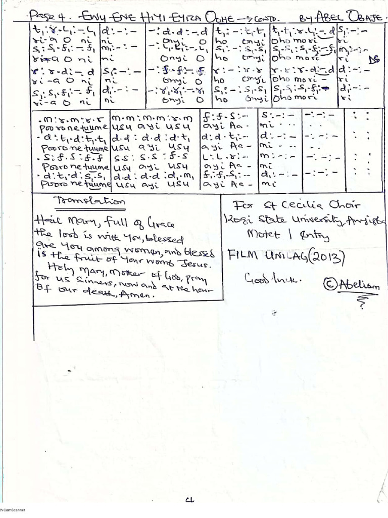 Makuvu Maria by Abel Obaje | PDF