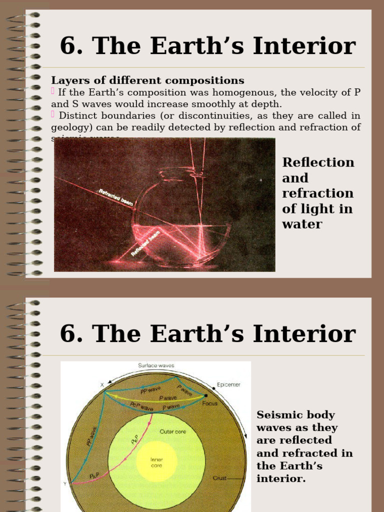 LECT 6 The Earths Interior | PDF | Plate Tectonics | Earth