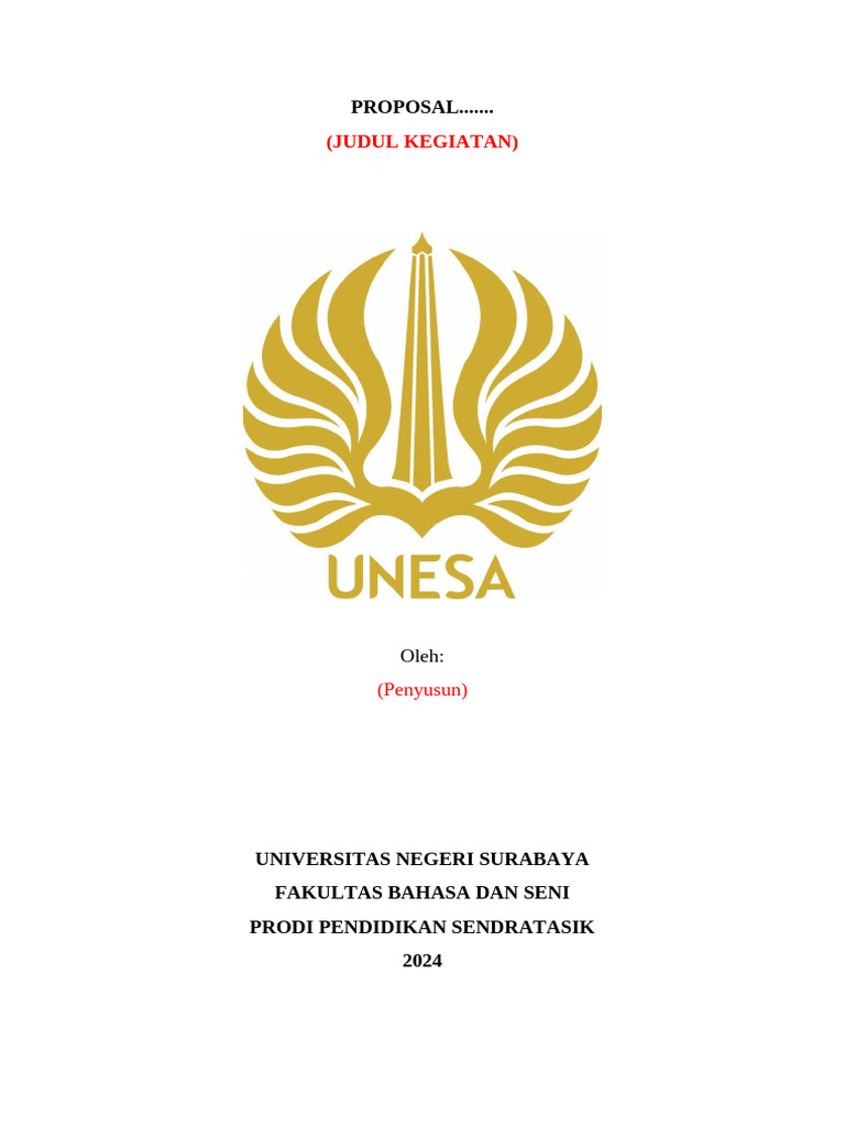 Template Proposal 2024-1 | PDF