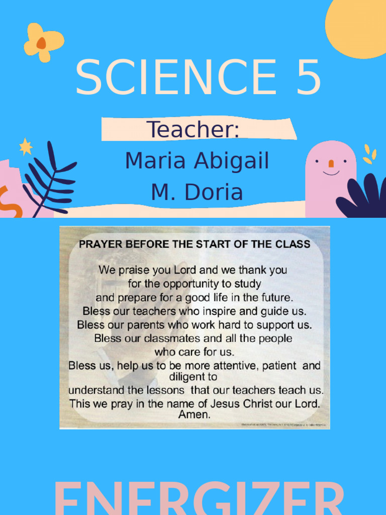Science 5 Week 1 | PDF