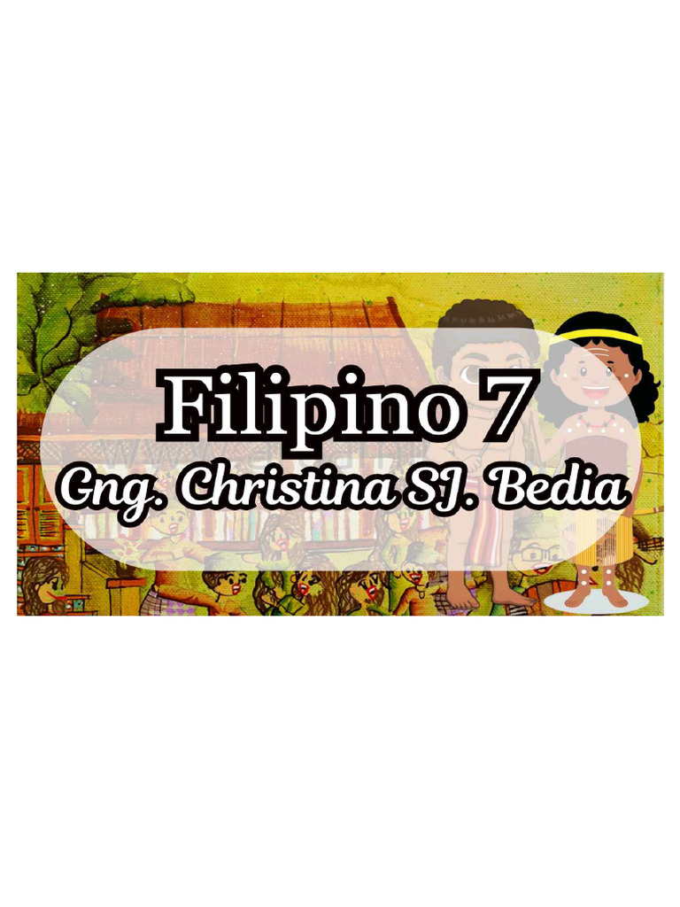 Filipino 7 | PDF