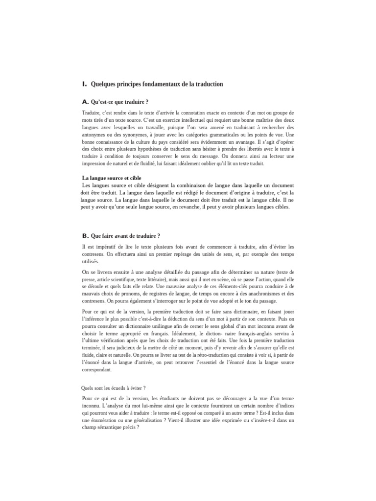 Translation Notes | PDF