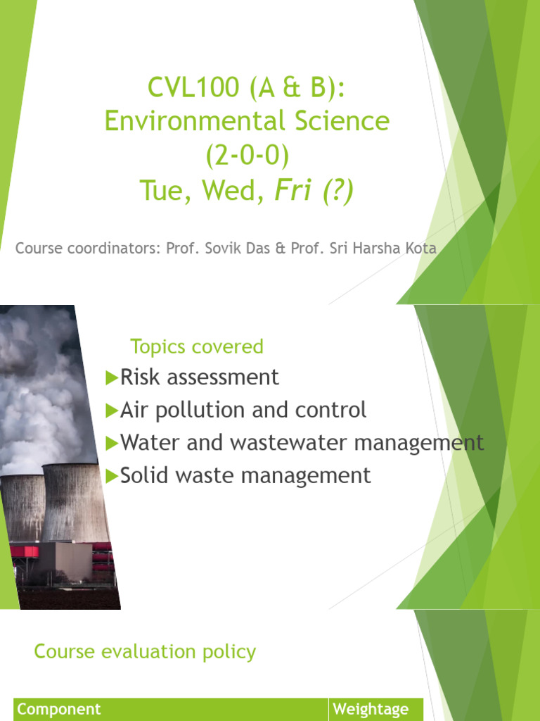 CVL100-course Policy | PDF