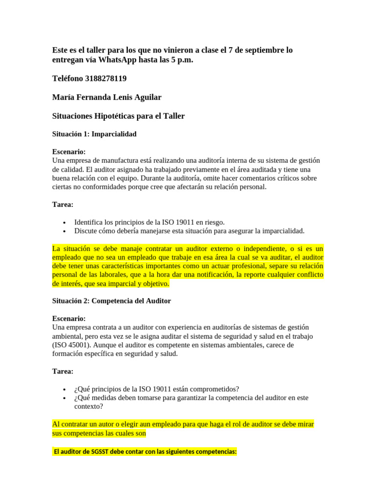 Este Es El Taller para Los Que No Vinieron. Maria Feranda Lebnis ...