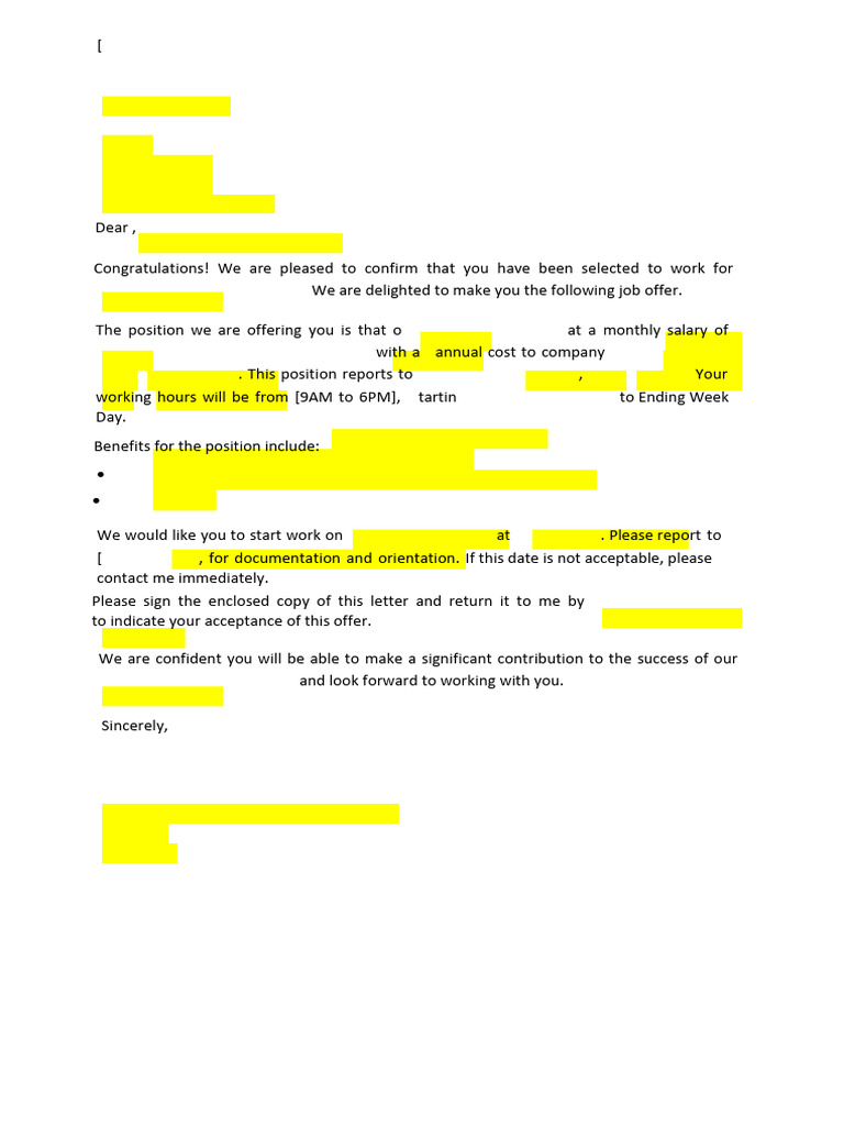 offer-letter-format | PDF