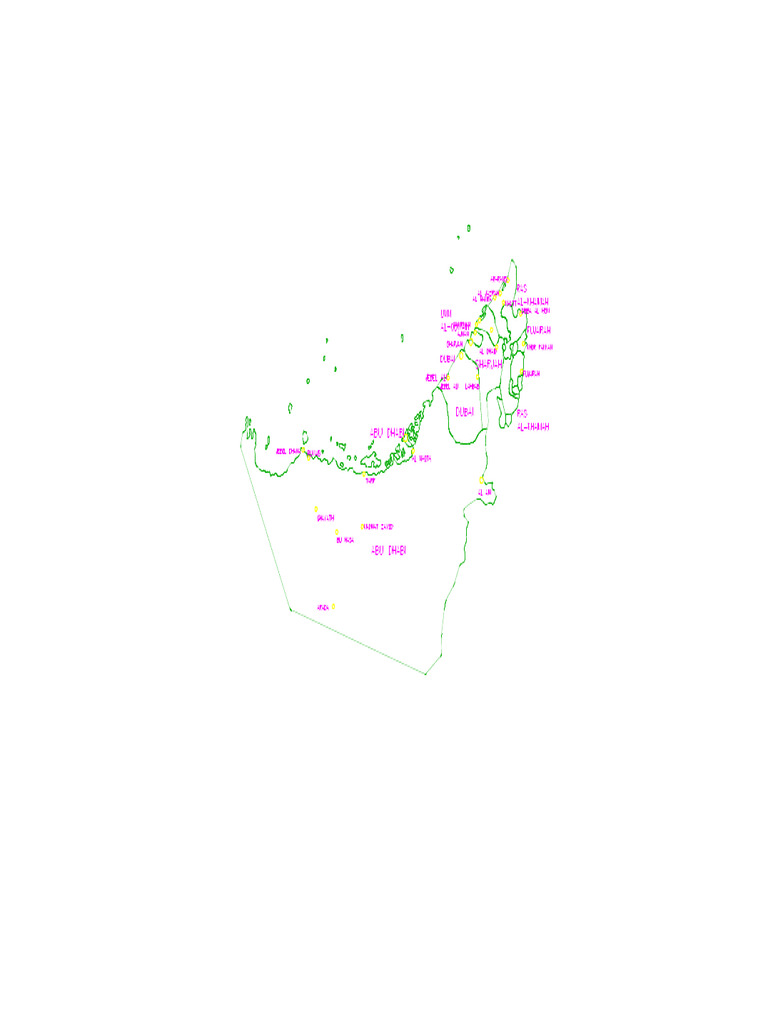 Map of Uae | PDF