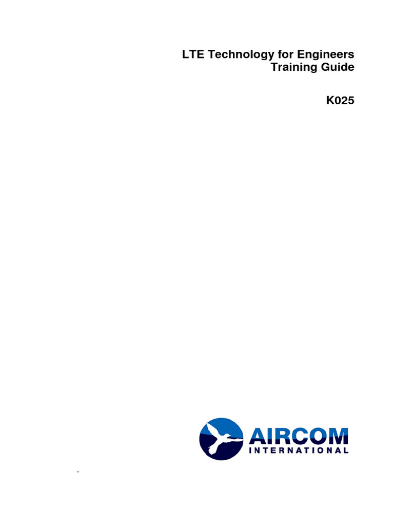 LTE Technology For Engineers Training Gu | PDF